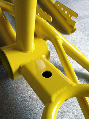 Super Durable Gloss Yellow Powder Coating Paint