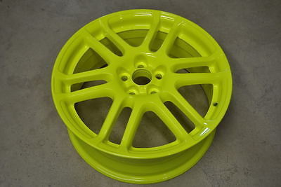 Neon Yellow Powder Coating Paint