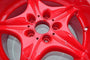 Super Durable High Gloss Red Powder Coat Powder Paint