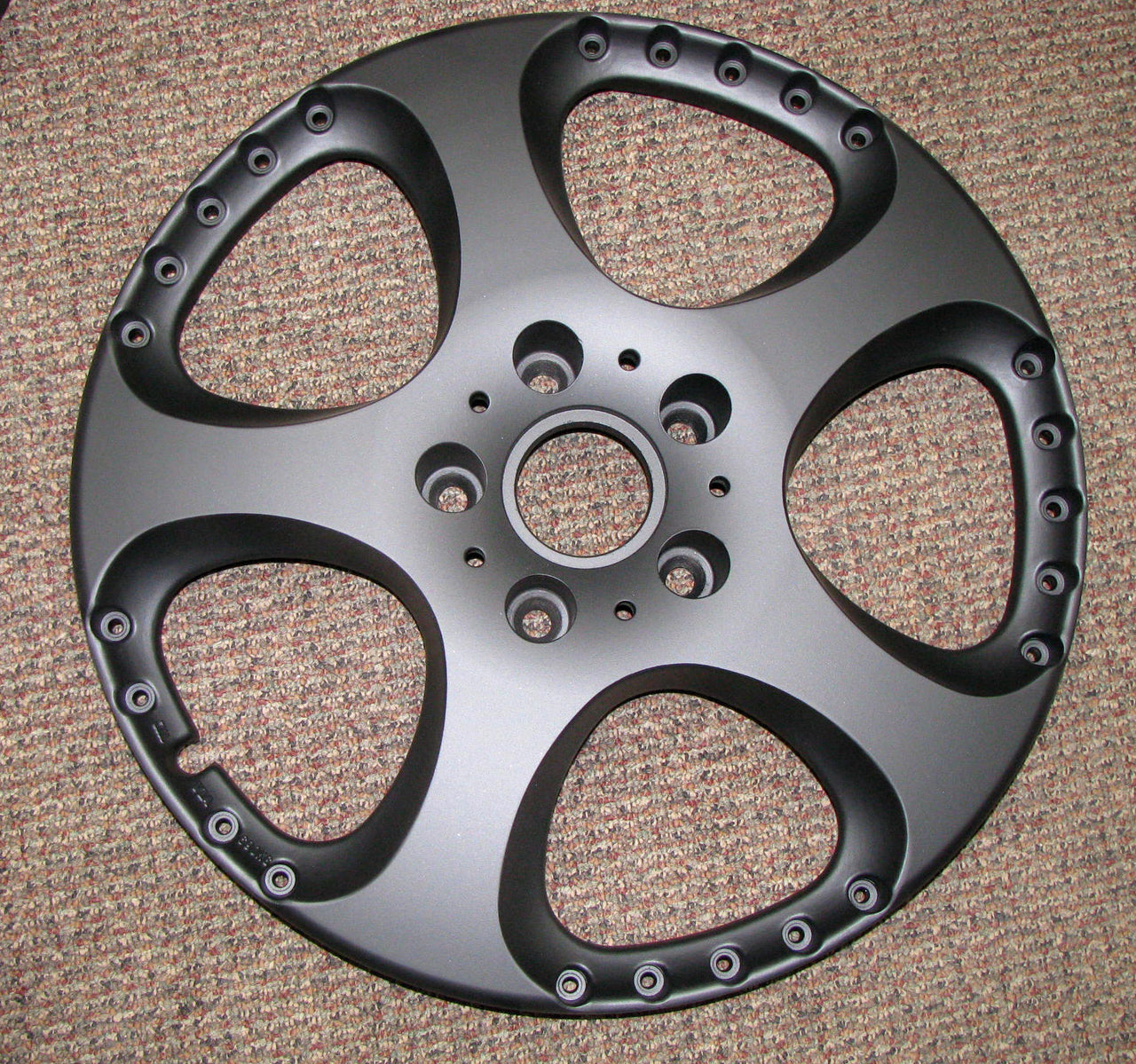 Super Durable Flat Black Powder Coating Paint