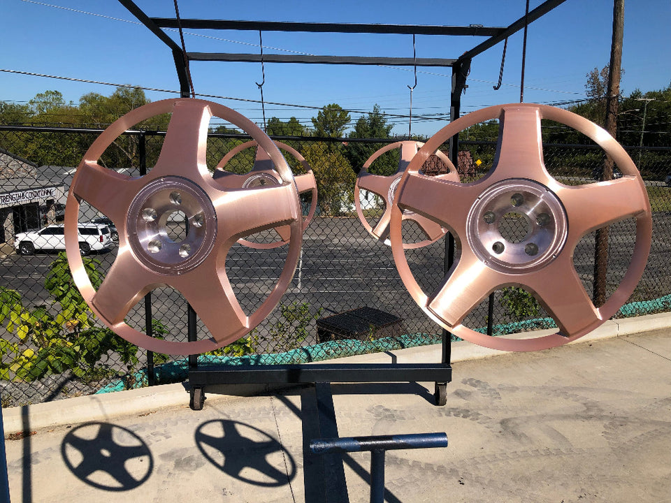 Candy Rose Gold Powder Coating Paint 1 LB