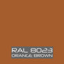RAL 8023 Orange Brown Powder Coating Paint