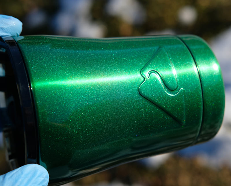 Candy Money Green Metallic Powder Coating Paint 1 LB
