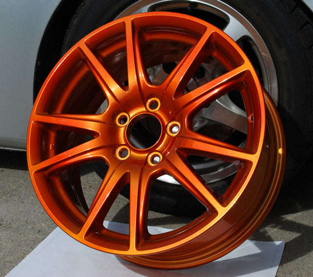 Candy Orange Powder Coating Paint