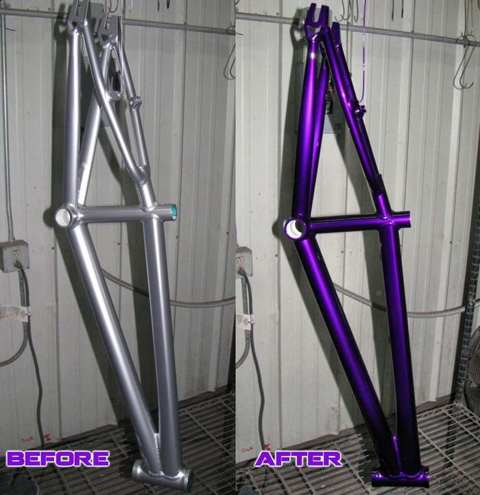 Dormant Purple Powder Coating Paint