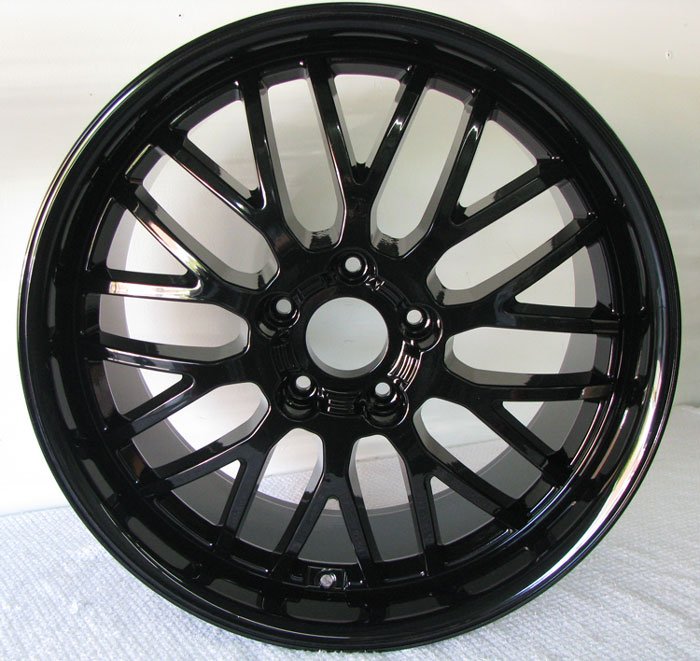 Wet Black Gloss Black Powder Coating Paint