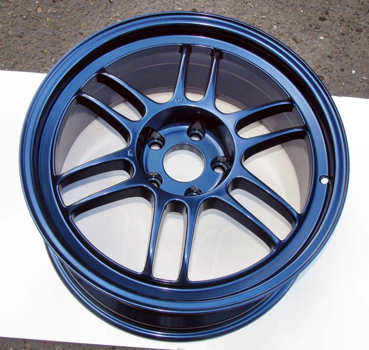 Midnight Blue Metallic Powder Coating Paint