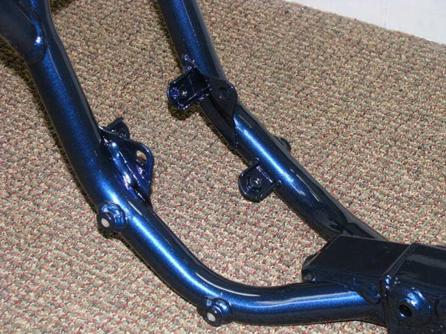 Midnight Blue Metallic Powder Coating Paint