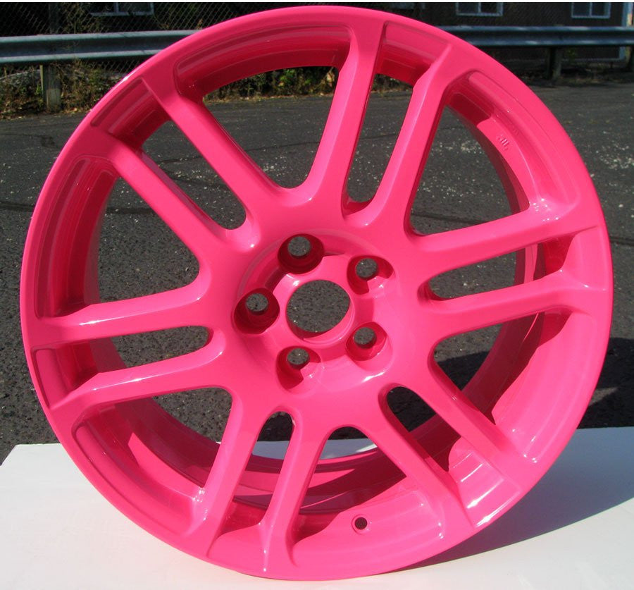 Neon Pink Hot Pink Powder Coating Paint