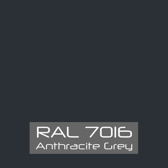 RAL 7016 Anthracite Gray Powder Coat Paint